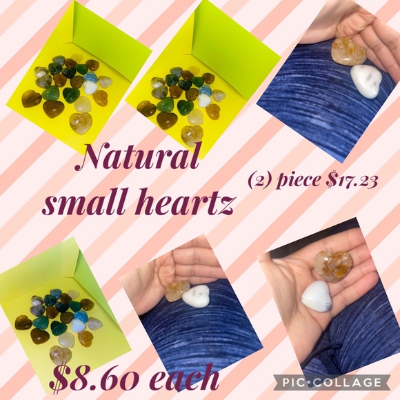 crystal | Jewelry | Hearts Of Crystals Quartz They Say That These Shape ...